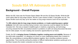 The Purpose of the Components of the International Space Station. - Apollo 11 Guide